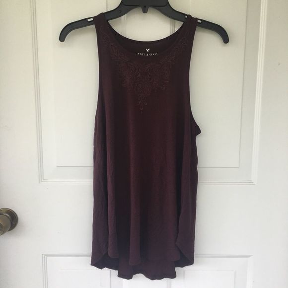 American Eagle Outfitters | Tops | American Eagle Soft Sexy Detailed Tank Size Small | Poshmark